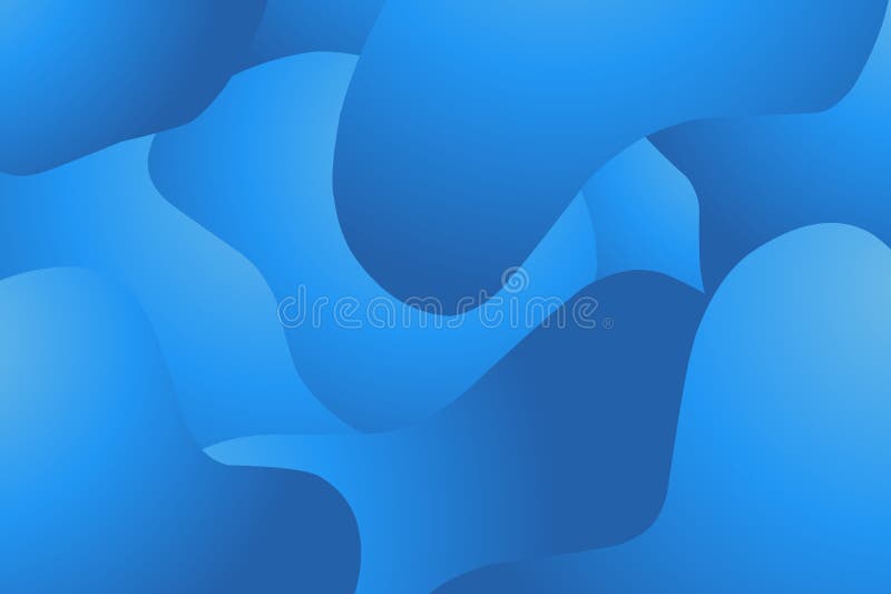 Abstract Fluid Blue Gradient Background, Simple Background Stock ...