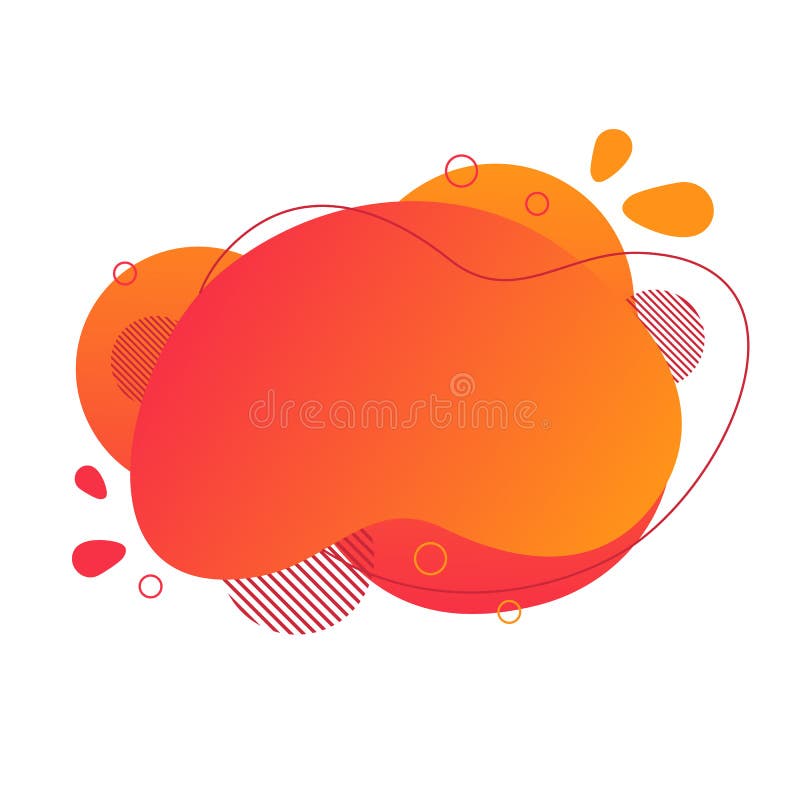 Abstract Fluid Design Element Stock Vector - Illustration of layout ...