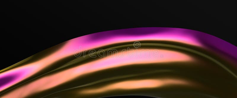 Abstract Fluid Gradient Shape Flowing Background Stock Illustration ...