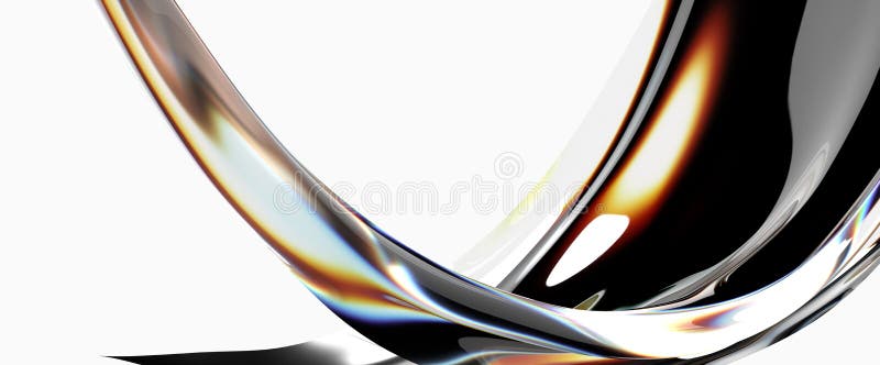 Abstract Fluid Gradient Shape Flowing on White Background Stock Image ... Abstract Fluid Gradient Shape Flowing on White Background Stock Image ...
