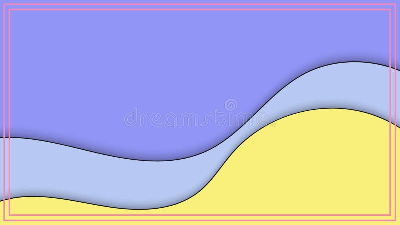 Abstract Fluid Modern Colorful Shapes with Frame on Background Stock ...