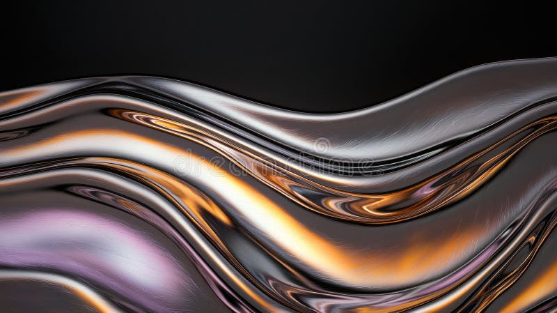 Abstract Fluid Motion Background Stock Illustration - Illustration of ...