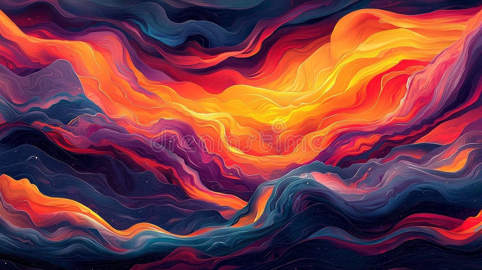 Abstract Fluid Patterns Stock Illustrations – 129,045 Abstract Fluid ...