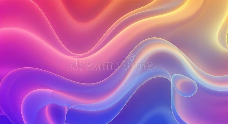 "Neon Flux: a Psychedelic Dance of Color and Form" Stock Illustration ...