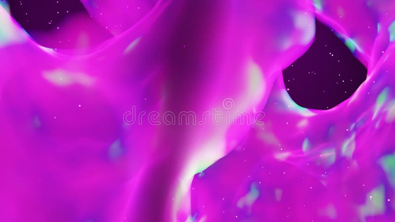 Abstract Fluid Space Wallpaper, Science Fiction Multicolored Galaxy ...