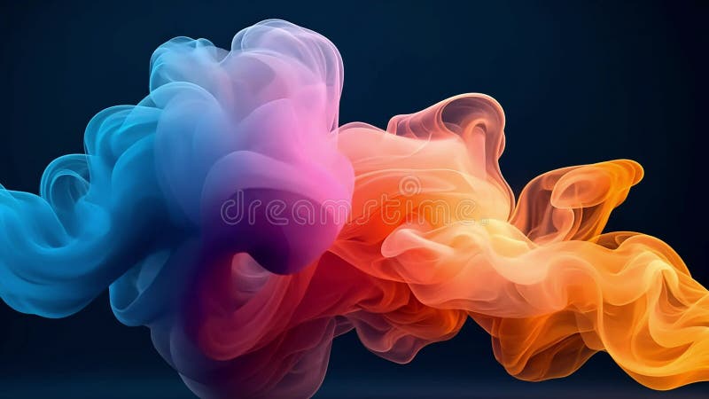 Abstract Fluidic Forms stock video. Video of pattern - 385869615