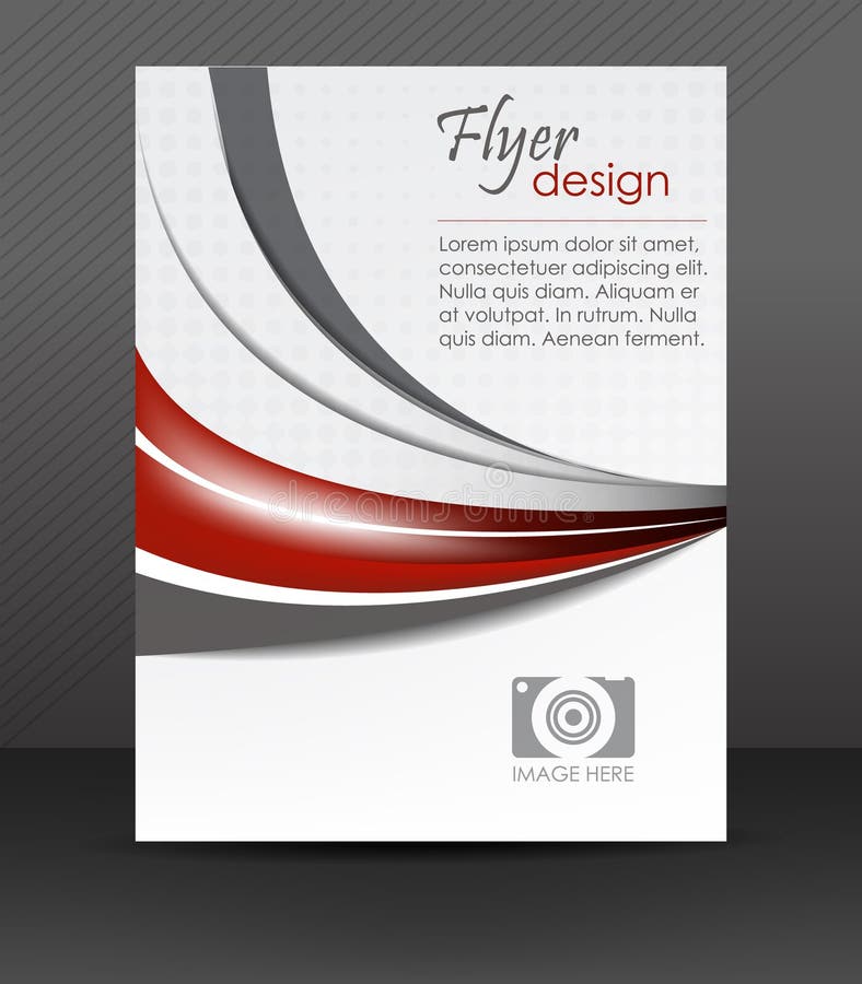 Set of Abstract Flyer or Cover Design Template, Brochure, Folder for ...