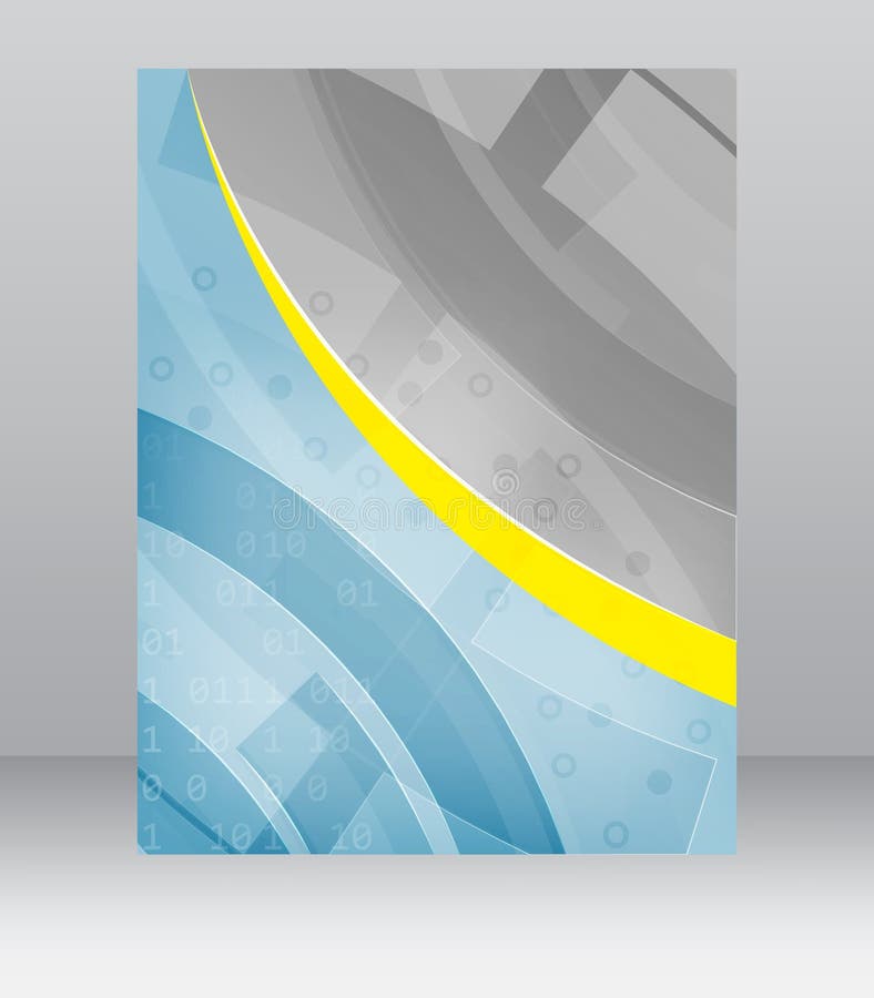 Abstract Flyer or Cover Design Template, Brochure, Folder for Business ...