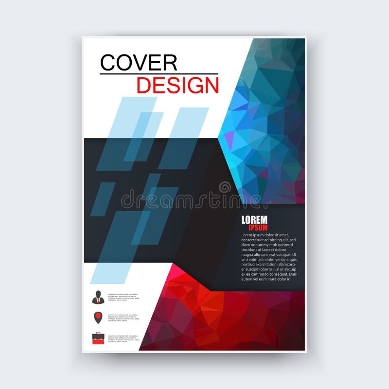 Abstract Flyer Design Background. Vector Brochure Flyer Design Layout ...