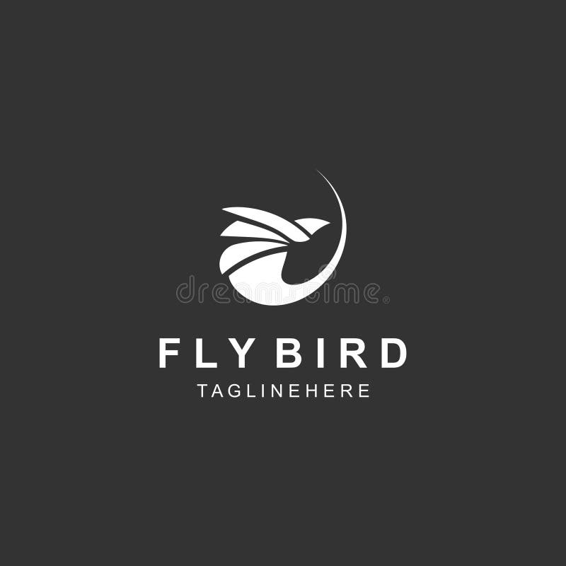 Abstract Flying Bird Logo Design Template Wing Illustration Creative ...