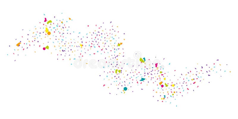 Abstract flying confetti. stock vector. Illustration of chaotic - 162212200