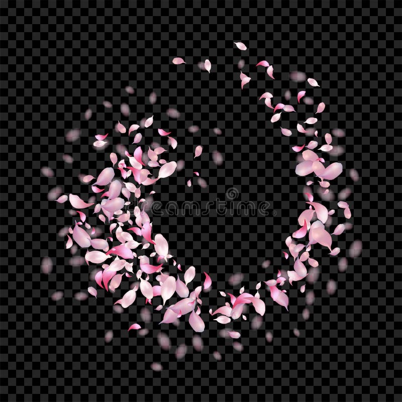 Abstract Flying Petals stock vector. Illustration of design - 123355048