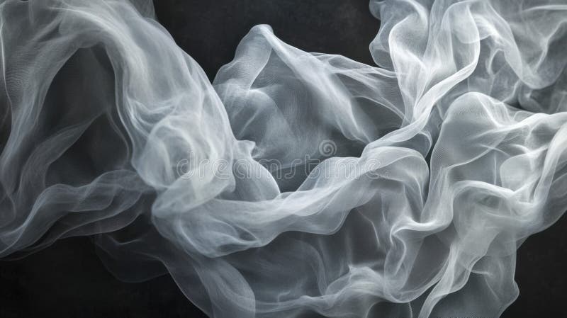 Abstract Fog with Flowing Light Textures Stock Illustration ...