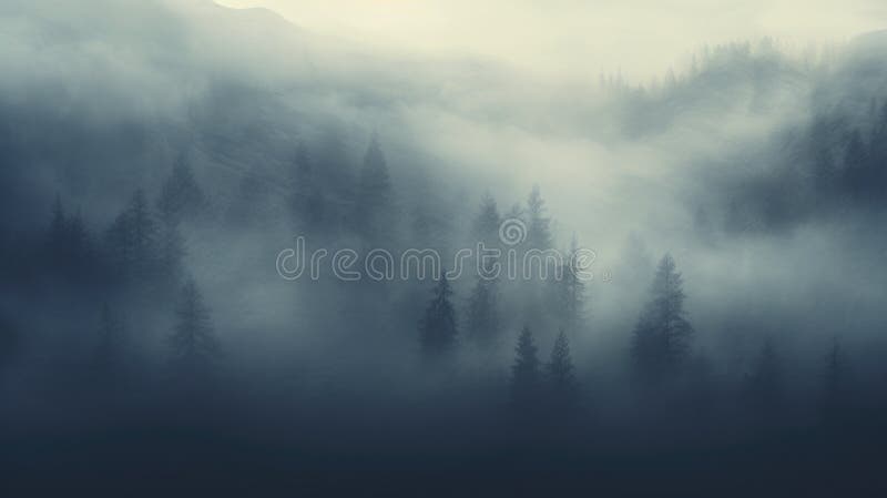 Abstract Foggy Background, Abstract Illustration Stock Illustration ...