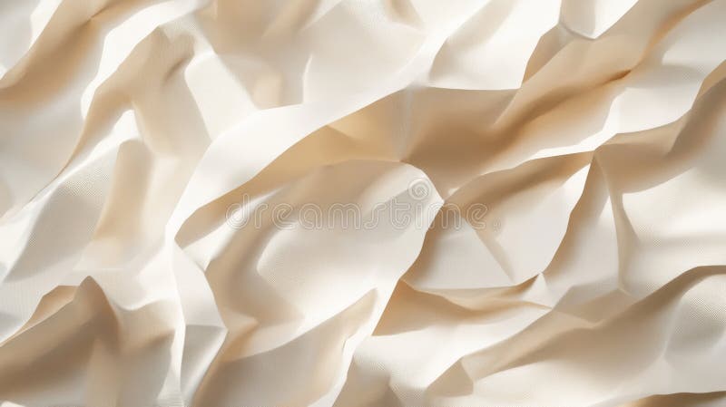 Abstract Folded Paper Texture, Soft Lighting Effect. Minimalist Art and ...