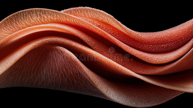 Abstract Folds of Orange Petal Stock Photo - Image of composition, pattern: 355411514