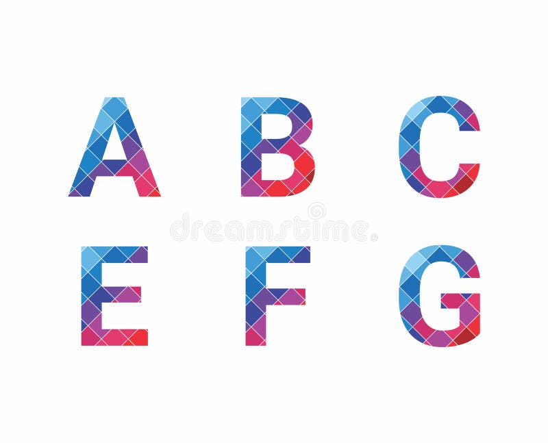 Abstract font stock vector. Illustration of isolated - 82981004
