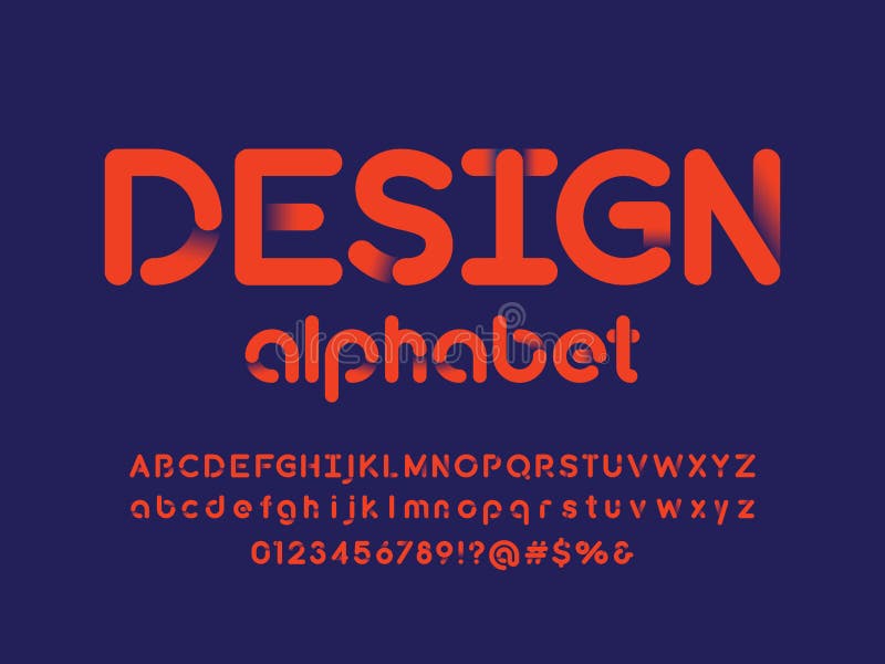 Abstract font stock vector. Illustration of font, uppercase - 167798465