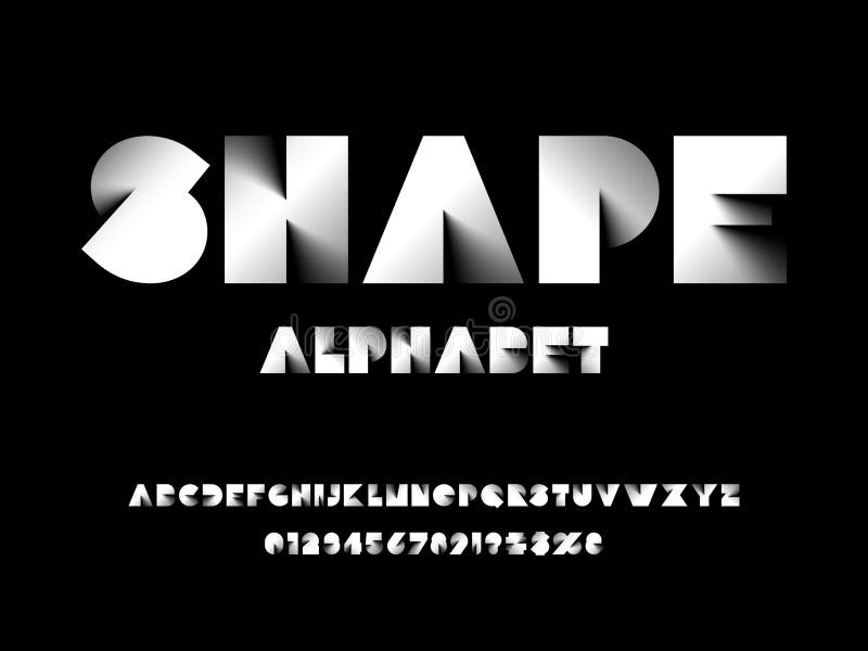 Abstract font stock vector. Illustration of style, text - 243780786