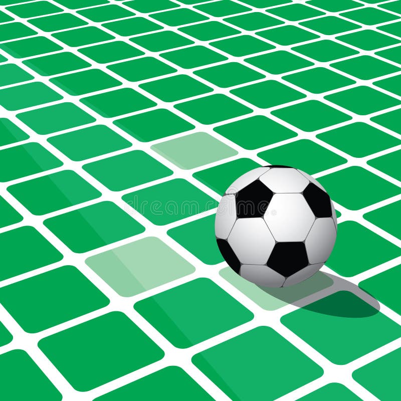 Abstract Football Background with Square Stock Vector - Illustration of ...