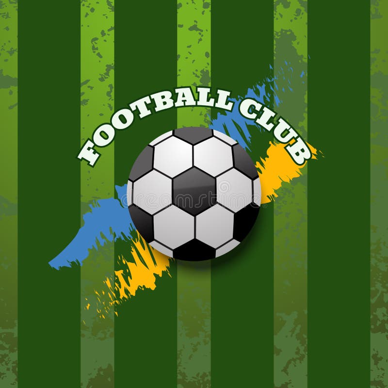 Abstract Background Football, Illustration Stock Illustration ...