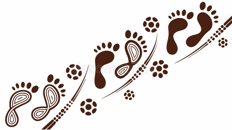 Abstract Human Footprints Stock Illustrations – 1,586 Abstract Human ...