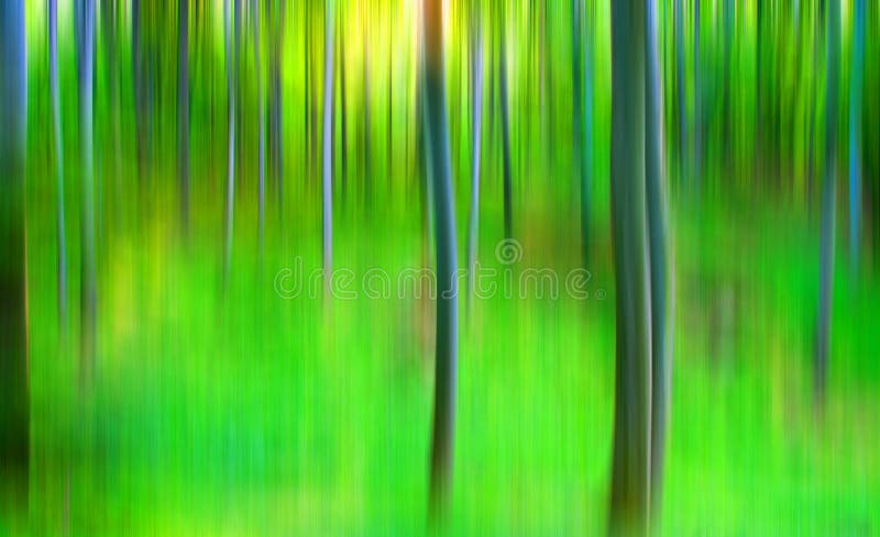 Abstract Forest Seamless Pattern Stock Vector - Illustration of ...