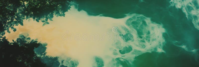 Abstract Forest Green and Cream Wall Texture with Natural Tree Patterns ...