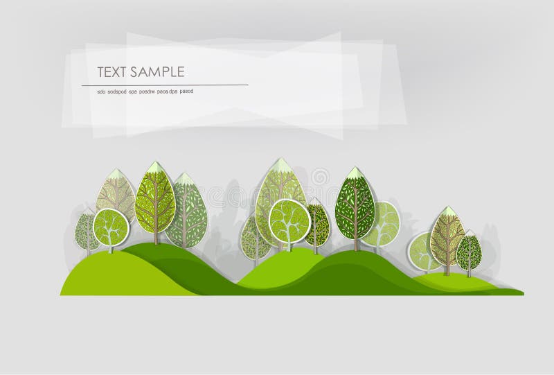 Abstract forest stock vector. Illustration of detail - 31577948