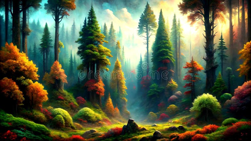 Abstract Forest: a Visual Exploration of Texture, Form, and Natural ...