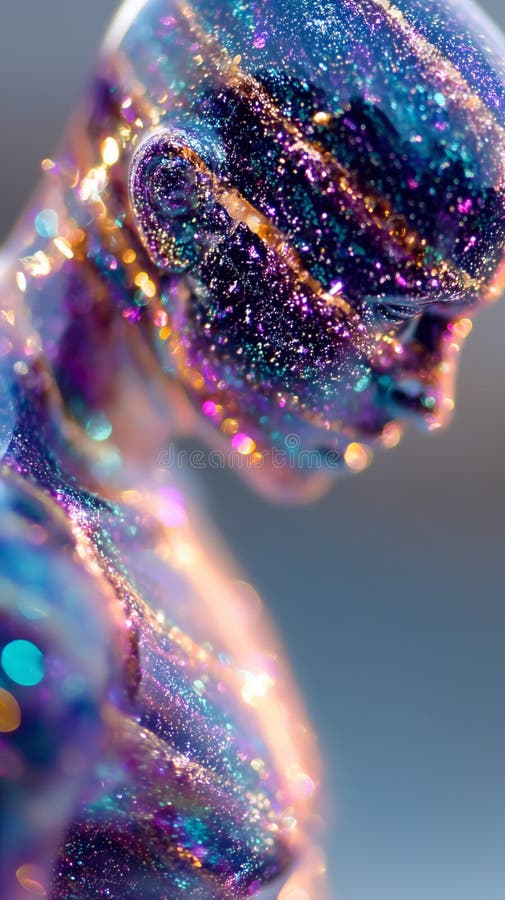 An Abstract Form of Human Face Structure Stock Illustration ...