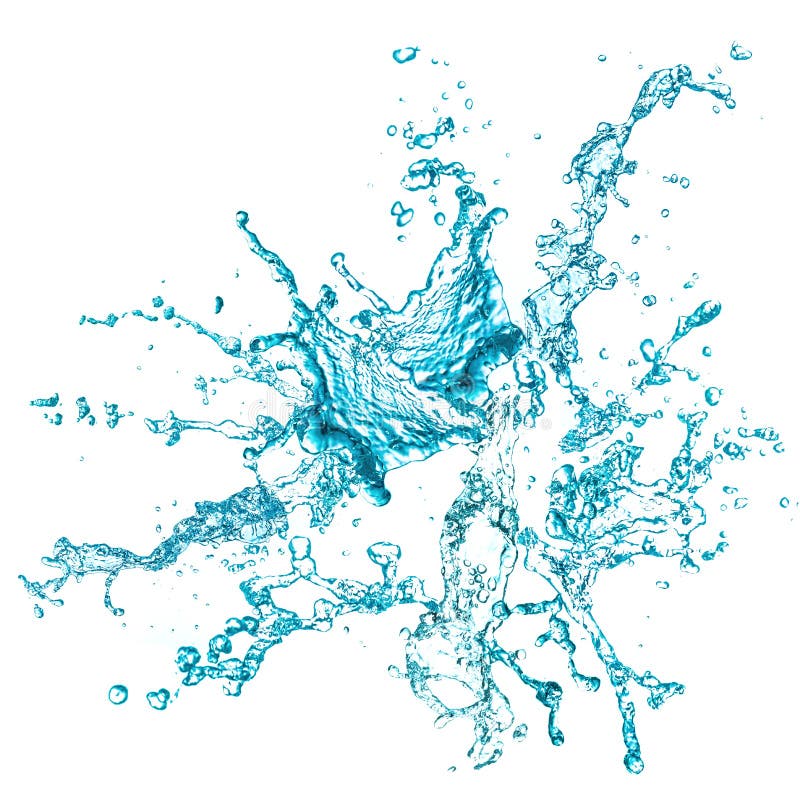 Abstract Form of Splash Water Stock Image - Image of splash, liquid ...