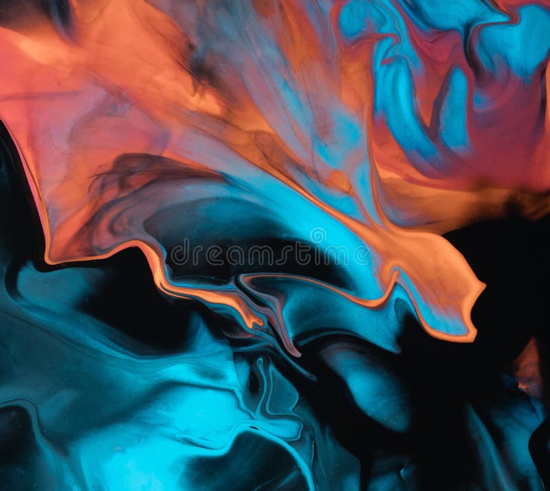 Abstract Intertwining of Ice and Fire Stock Photo - Image of format ...