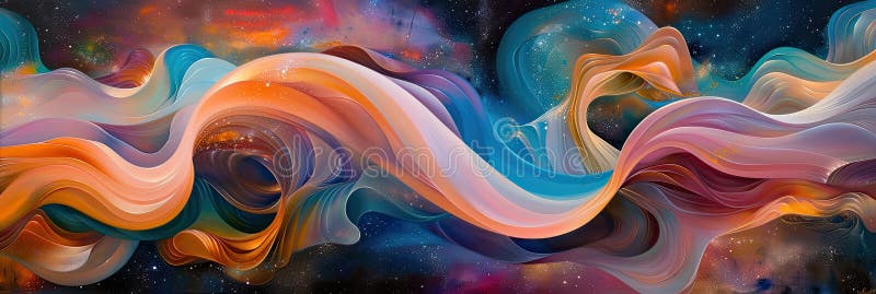 Abstract Formations Resembling Planetary Orbits and Cosmic Trajectories ...