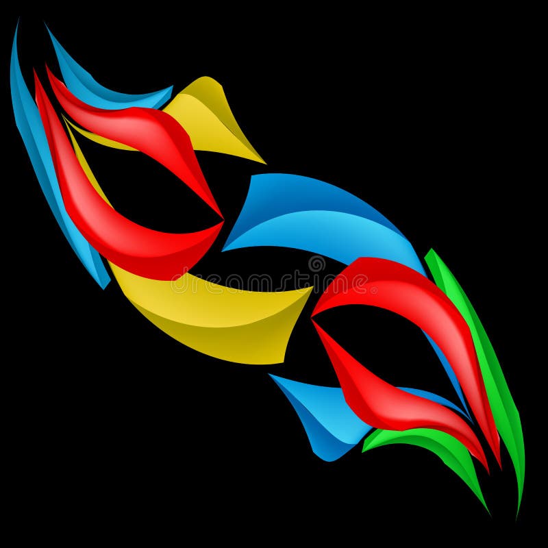 Abstract forms stock vector. Illustration of graphic - 24788637