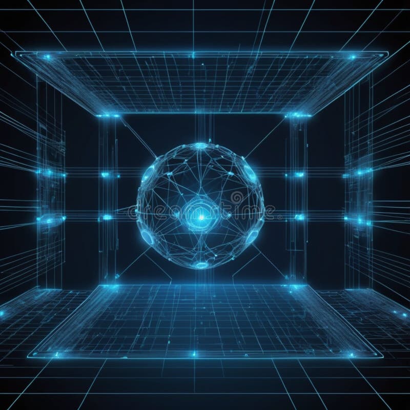 The Abstract Foundation of Technology. a Three-dimensional Grid is ...