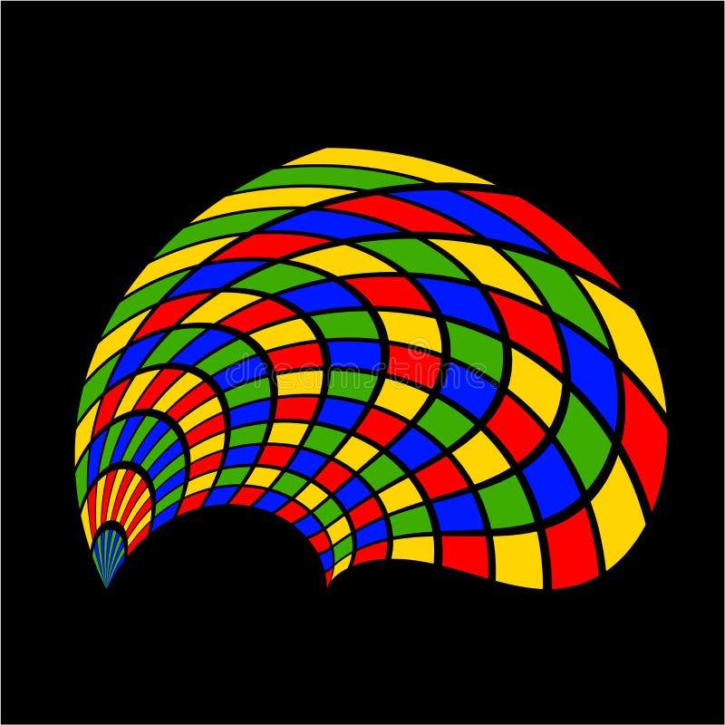 Abstract Four Color Check Design Stock Vector - Illustration of objects ...