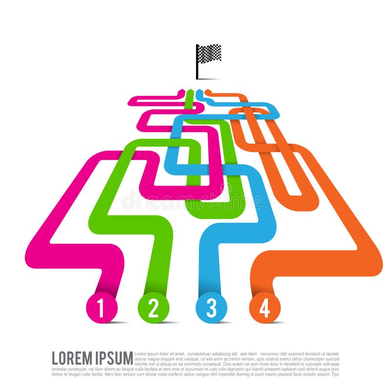 2+ Four arrow to target Free Stock Photos - StockFreeImages