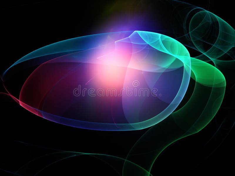 Abstract Fractal Background Stock Illustration - Illustration of ...