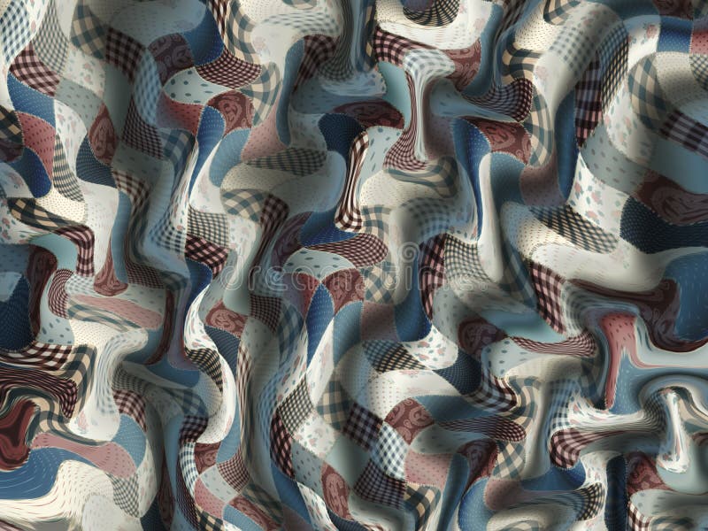 Abstract Fractal Background Stock Illustration - Illustration of ...