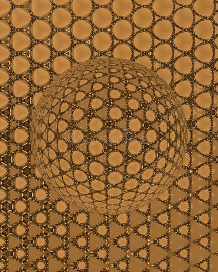 Abstract Fractal Background Infinite Universe Computer Generated Image ...