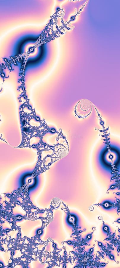 Abstract Fractal Background Infinite Universe Computer Generated Image ...