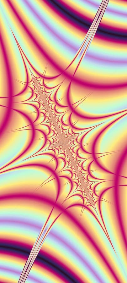 Abstract Fractal Background Infinite Universe Computer Generated Image ...