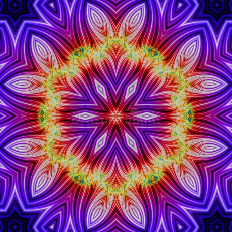 Abstract Fractal Background Infinite Universe Computer Generated Image ...