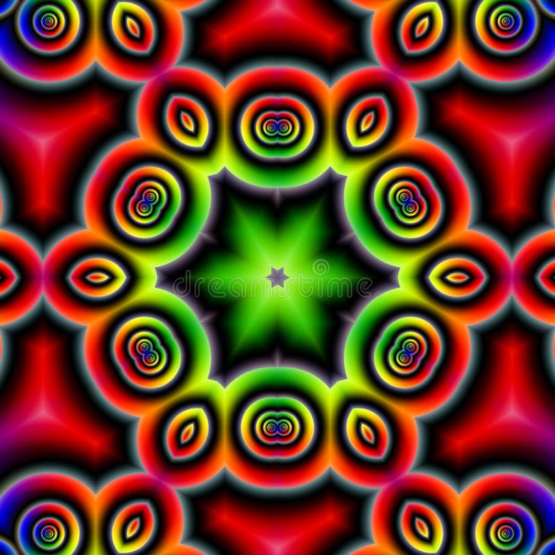 Abstract Fractal Background Infinite Universe Computer Generated Image ...