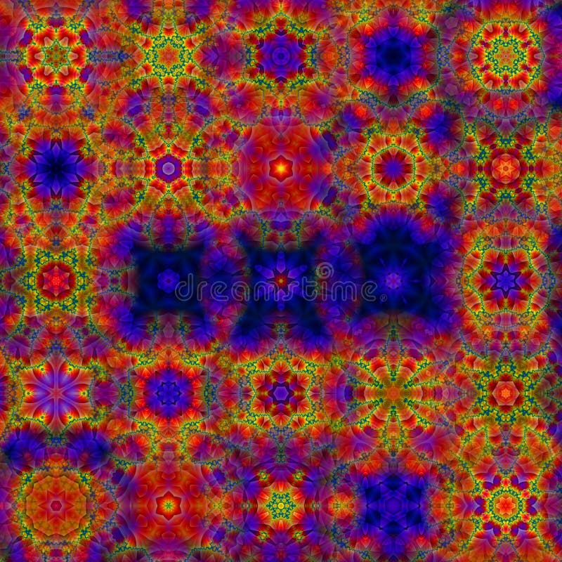 Abstract Fractal Background Infinite Universe Computer Generated Image ...