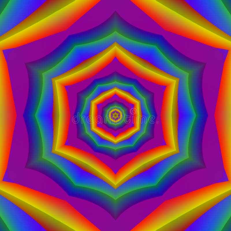 Abstract Fractal Background Infinite Universe Computer Generated Image ...