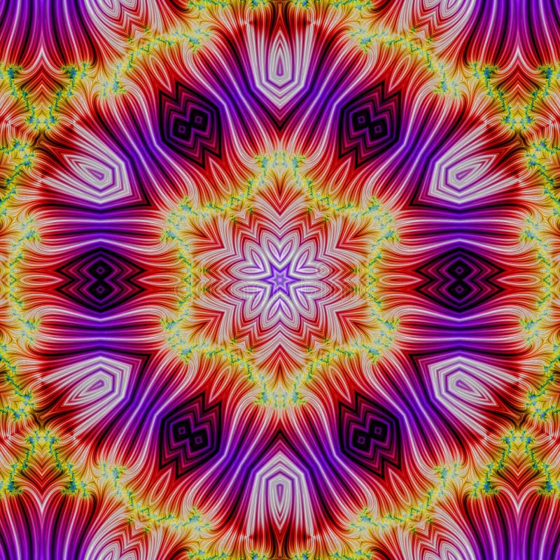 Abstract Fractal Background Infinite Universe Computer Generated Image ...