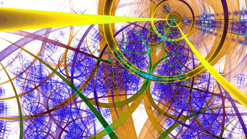 Abstract Fractal Background Made Out of Intricate Interconnected Arches ... Abstract Fractal Background Made Out of Intricate Interconnected Arches ...