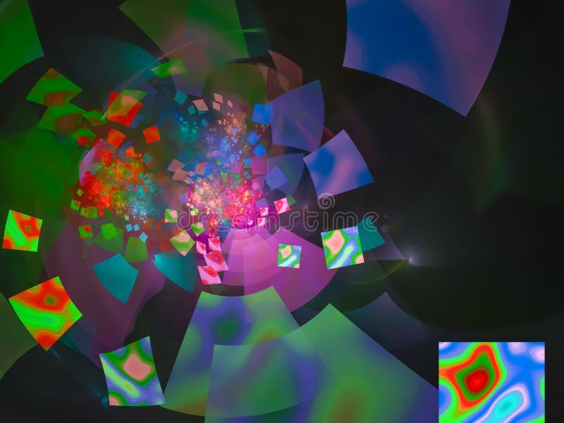 Abstract Fractal Beautiful Chaos Flow Imagination Elegance Render Magic ...